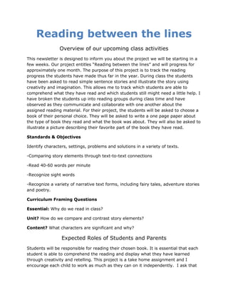 Reading between the lines | DOCX