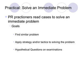 Reading cases | PPT
