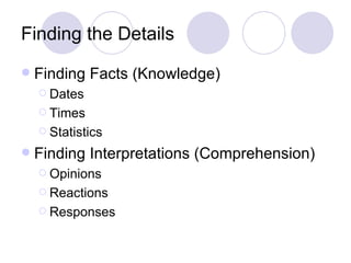 Reading cases | PPT
