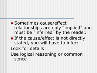 Reading Cause and Effect 1.ppt
