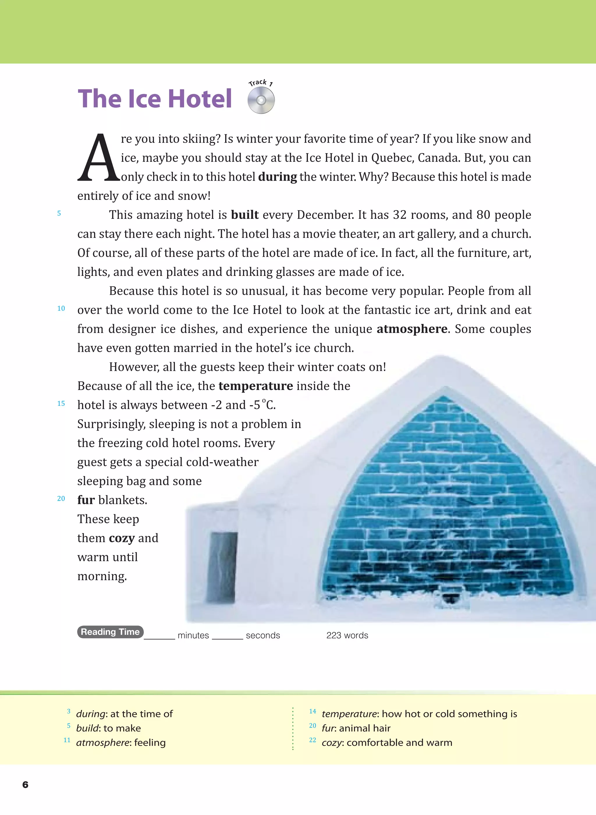 Reading Challenge 1.pdf | Polar Travel | Travel Locations