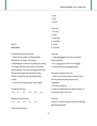 Reading Challenge 1_2nd_Answer Key đáp án.pdf