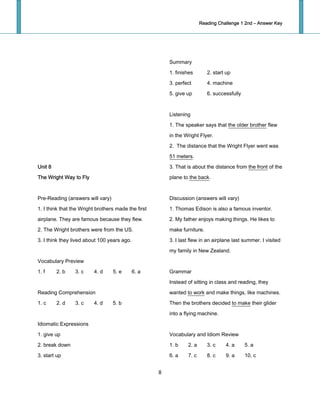 Reading Challenge 1_2nd_Answer Key đáp án.pdf