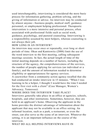 READING CHAPTER TWO The Assessment Phase· Referral, screeni.docx