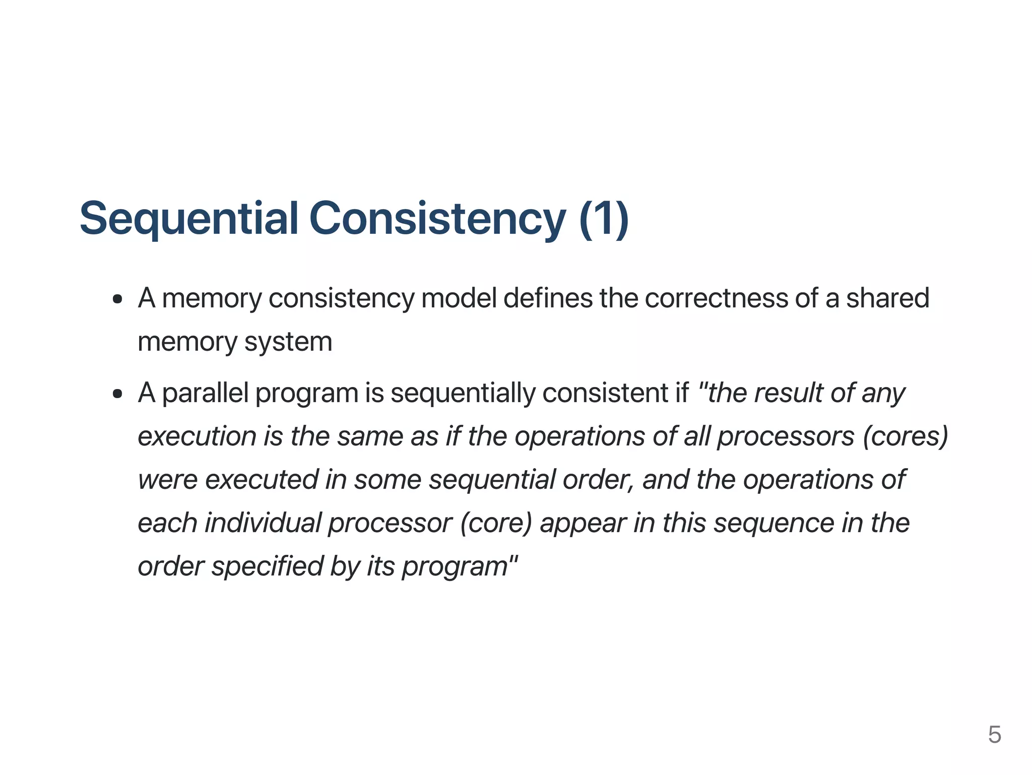 Tardis Time Traveling Coherence Algorithm For Distributed Shared Memory Ppt