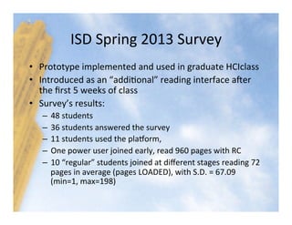 Encouraging Online Student Reading with Social Visualization | PDF