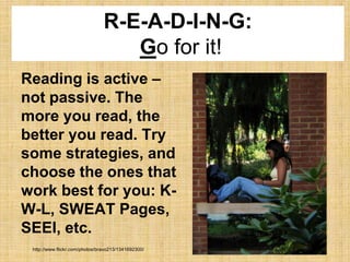 Reading College Textbooks | PPTX
