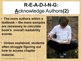 Reading College Textbooks | PPTX