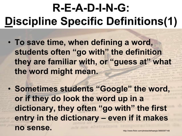 Reading College Textbooks | PPT