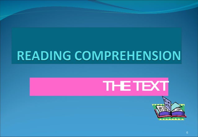 Reading Comprehension | PPT