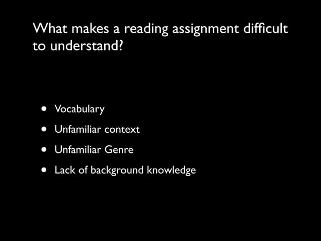 Reading Comprehension for College Students | KEY