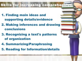 Reading comprehension | PPT