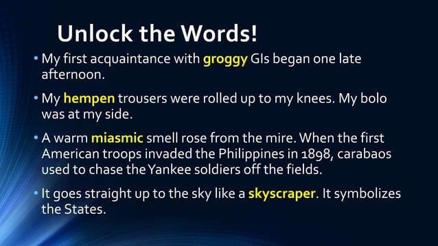 Reading comprehension | PPT | Free Download