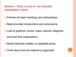 Reading Comprehension | PPT