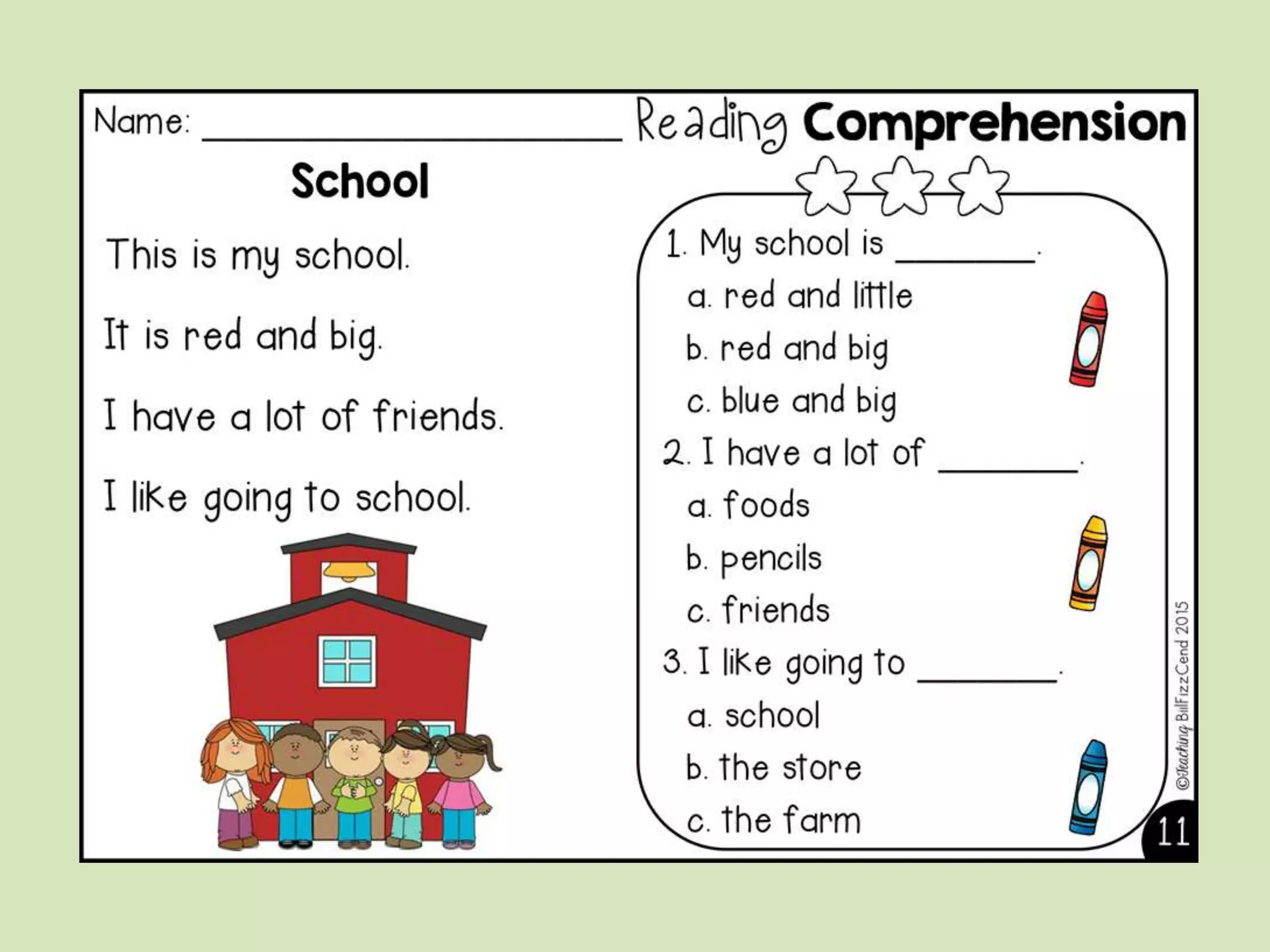 Reading comprehension | PPTX