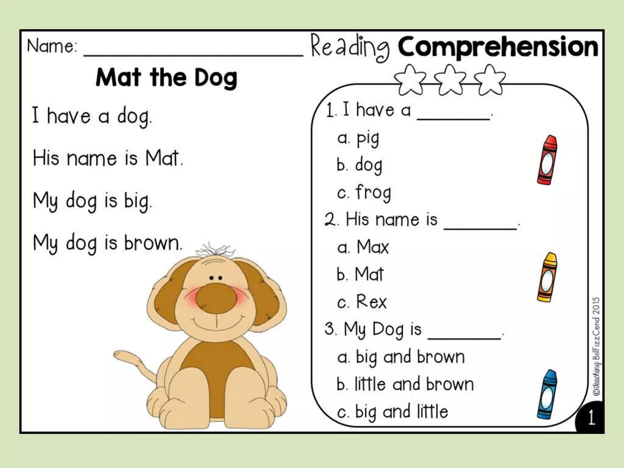 Reading comprehension | PPTX