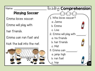 Reading comprehension | PPT