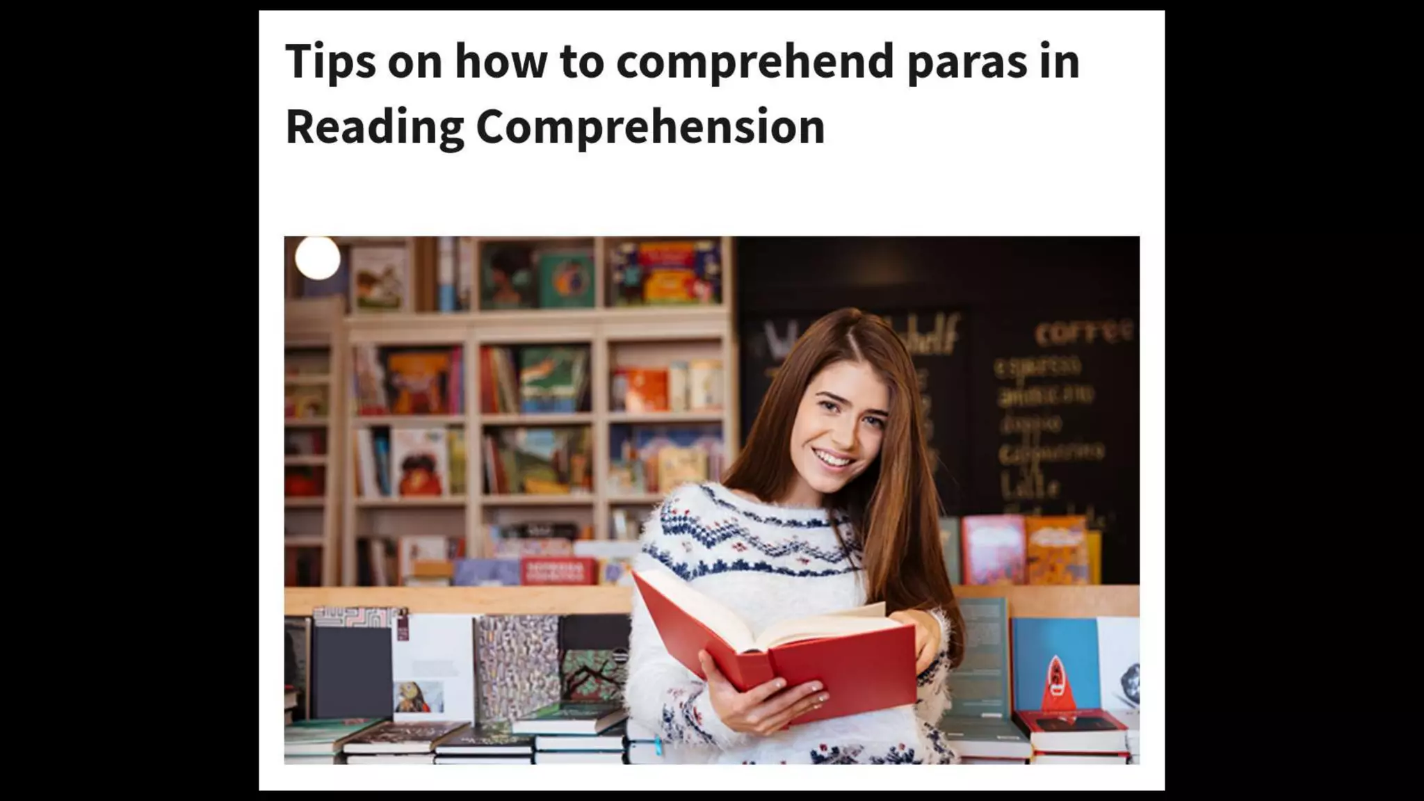 Reading comprehension | PPT