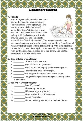 Practice Reading comprehension | PDF