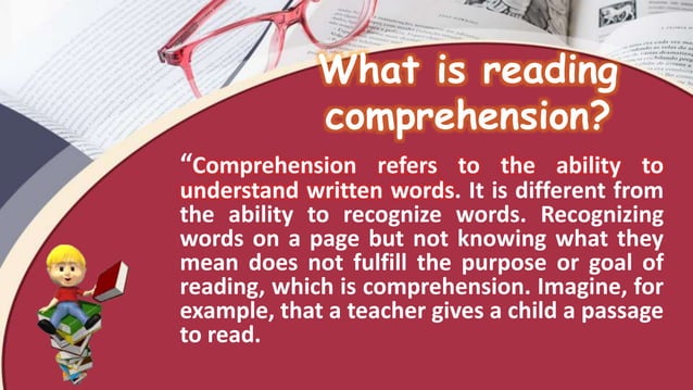 Reading Comprehension.pptx | Educational Assessment | Education
