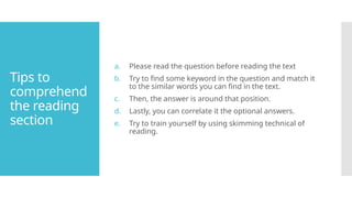Tips for Reading Comprehension TOEFL.pptx