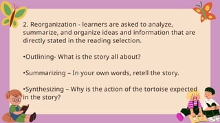 LESSON 2 READING COMPREHENSION SKILLS LITERATURE | PPTX