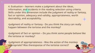 LESSON 2 READING COMPREHENSION SKILLS LITERATURE | PPTX