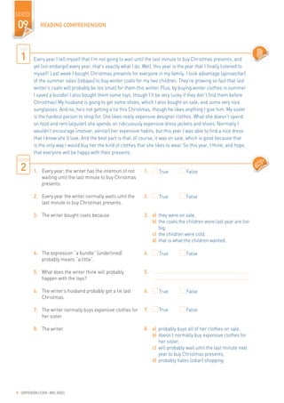 Reading comprehension | PDF | Business Administration | Business