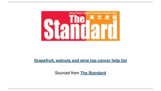 Reading Comprehension - Cancer Research Story | PPT