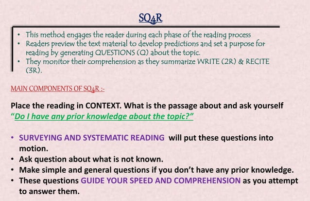 Reading Comprehension | PPTX
