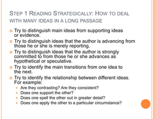 Reading comprehension (class 1) | PPTX