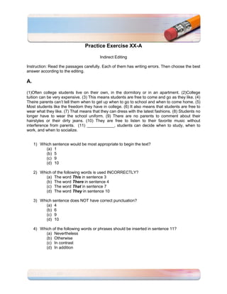 Reading Comprehension Cognates | PDF | Educational Assessment | Education
