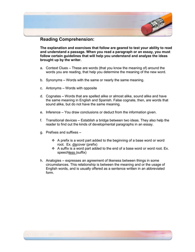 Reading Comprehension Fact or Opinion | PDF