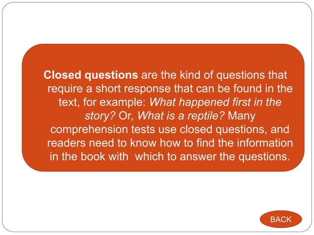 Reading Comprehension