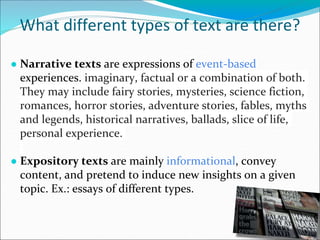 Reading comprehension in a foreign language | PPTX