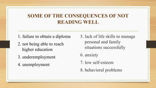 EDUC 551Reading comprehension in the secondary level. final ...