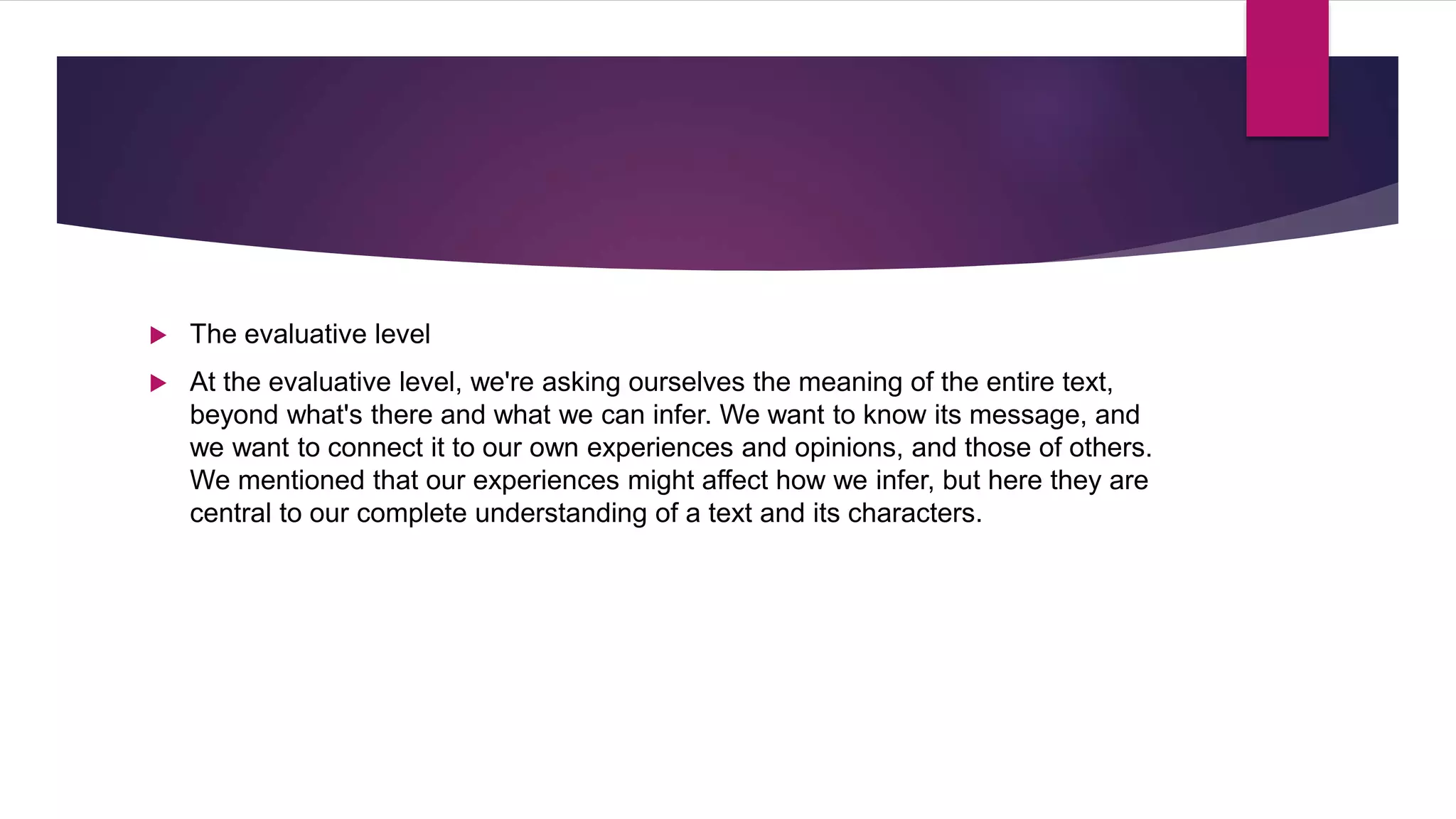 Reading Comprehension & levels.pptx