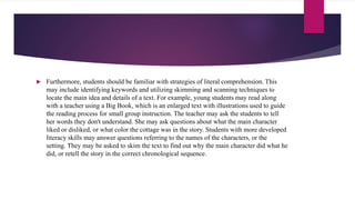 Reading Comprehension & levels.pptx