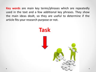 Reading comprehension of scientific texts | PPTX