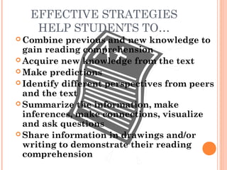 Reading comprehension power point | PPT