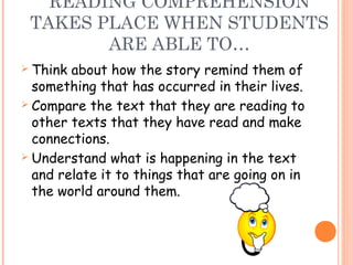 Reading comprehension power point | PPT
