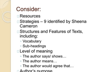 Reading comprehension pupil free | PPTX | Primary Education | Education