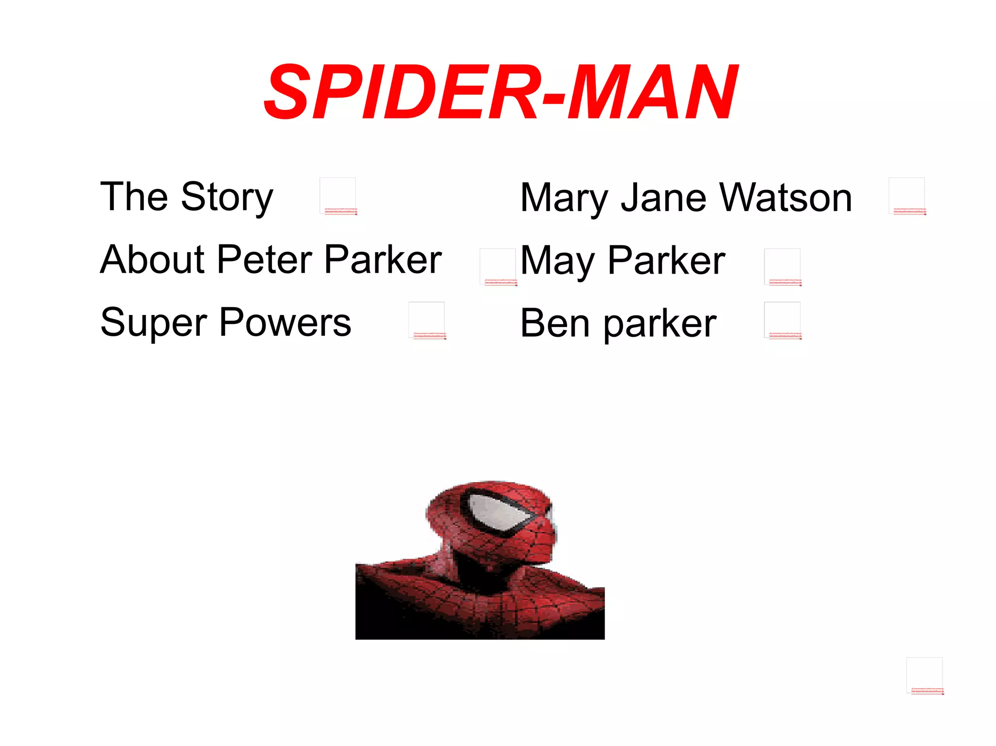 Reading comprehension spider man | ODP