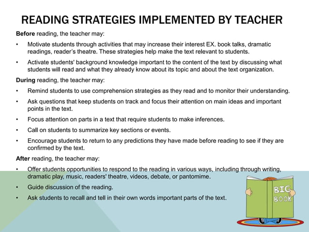 Reading Comprehension Strategies | PPT