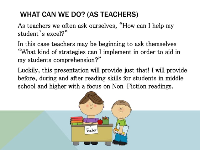 Reading Comprehension Strategies | PPTX | Homework and Study | Education