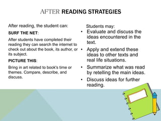 Reading Comprehension Strategies | PPTX
