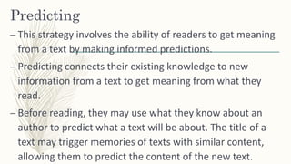 Reading Comprehension Strategies.pptx
