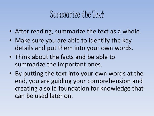 Reading Comprehension Strategies | PPTX