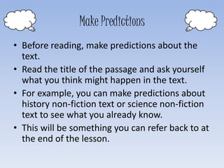 Reading Comprehension Strategies | PPTX