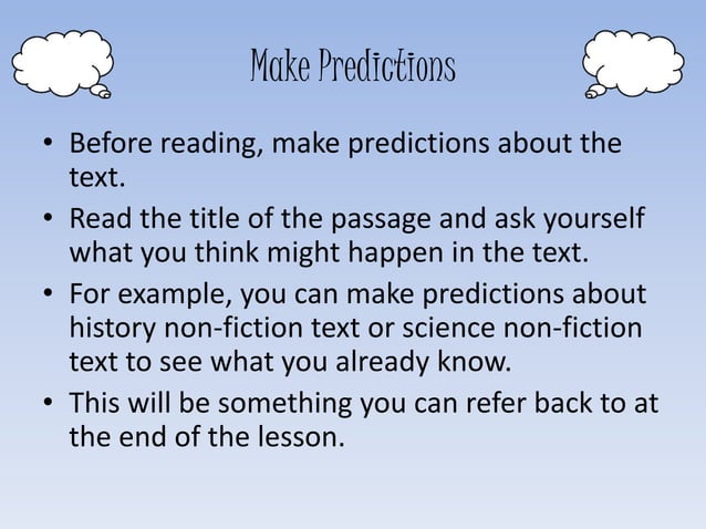 Reading Comprehension Strategies | PPTX